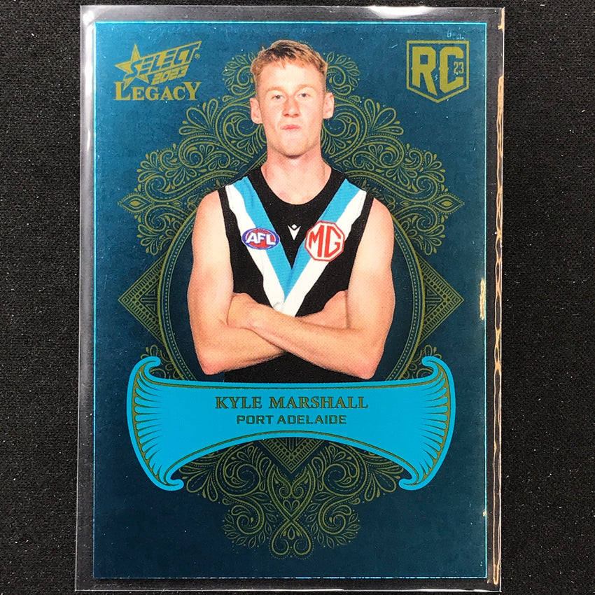 2023 Legacy Afl Kyle Marshall Legacy Plus Rookie 187/425 – Cherry ...