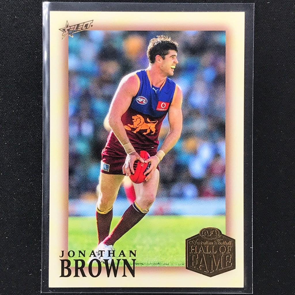 2023 Legacy Afl Jonathan Brown Hall Of Fame Inductees Limited Edition ...