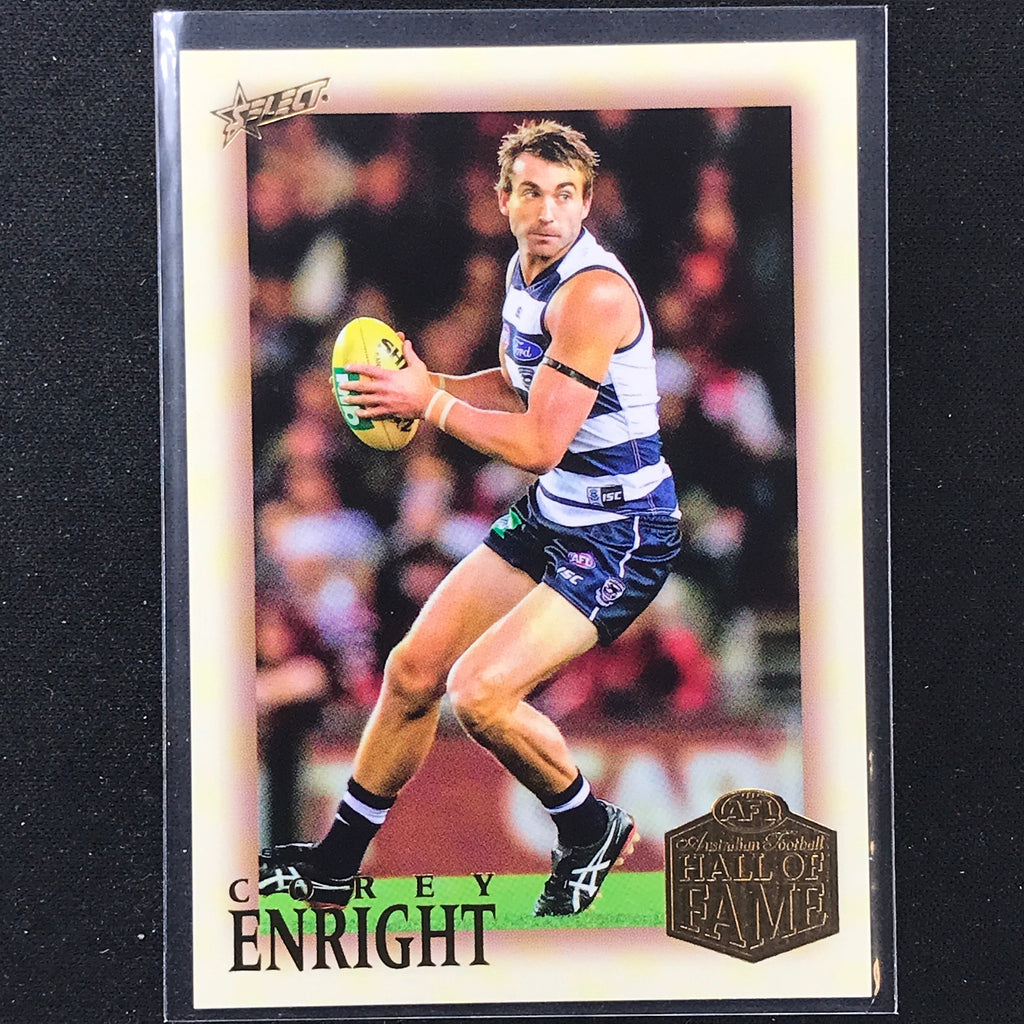 2023 Legacy Afl Corey Enright Hall Of Fame Inductees Limited Edition 8 ...