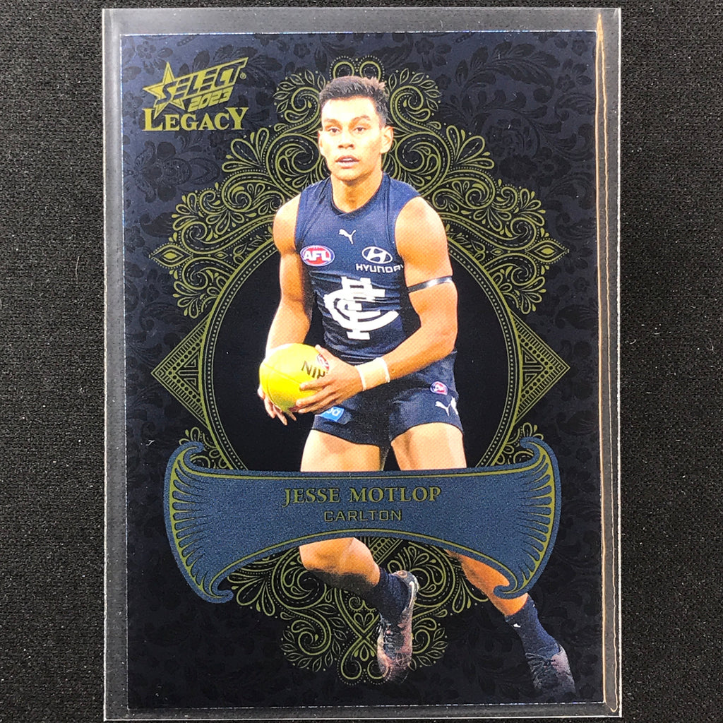 2023 Legacy Afl Jesse Motlop Legacy Plus 159/425 – Cherry Collectables
