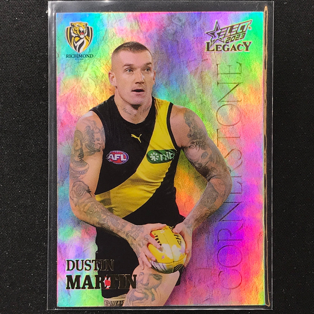 2023 Legacy Afl Dustin Martin Cornerstone 47/85 – Cherry Collectables