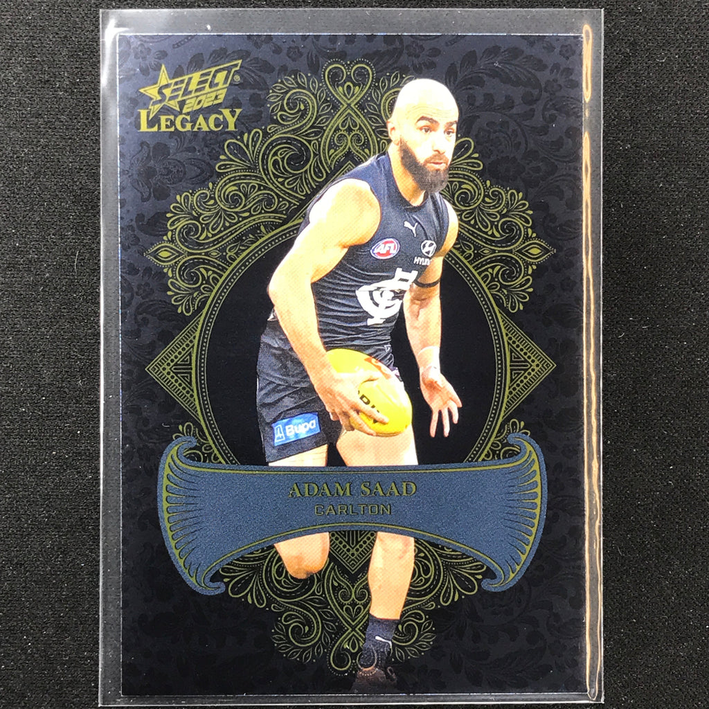 2023 Legacy Afl Adam Saad Legacy Plus 54/425 – Cherry Collectables