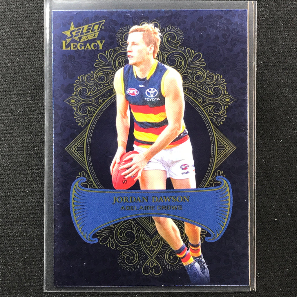 2023 Legacy Afl Jordan Dawson Legacy Plus 120/425 – Cherry Collectables