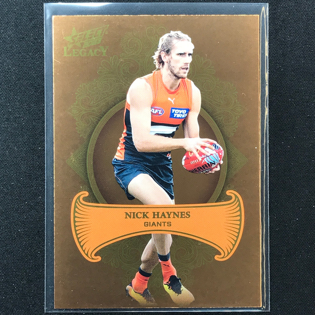 2023 Legacy Afl Nick Haynes Legacy Plus 99/425 – Cherry Collectables