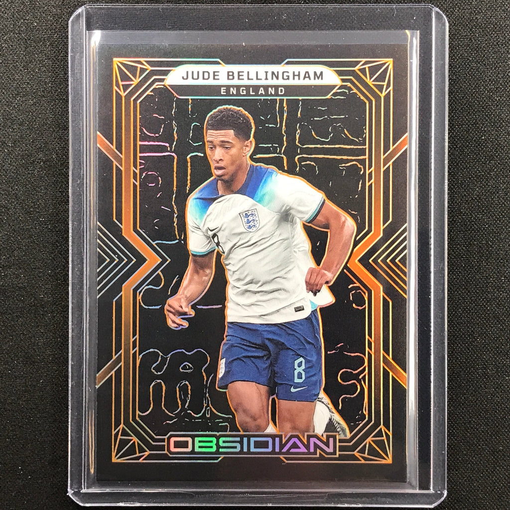 2022-23 Obsidian Jude Bellingham Base Electric Etch Orange 35/40 ...