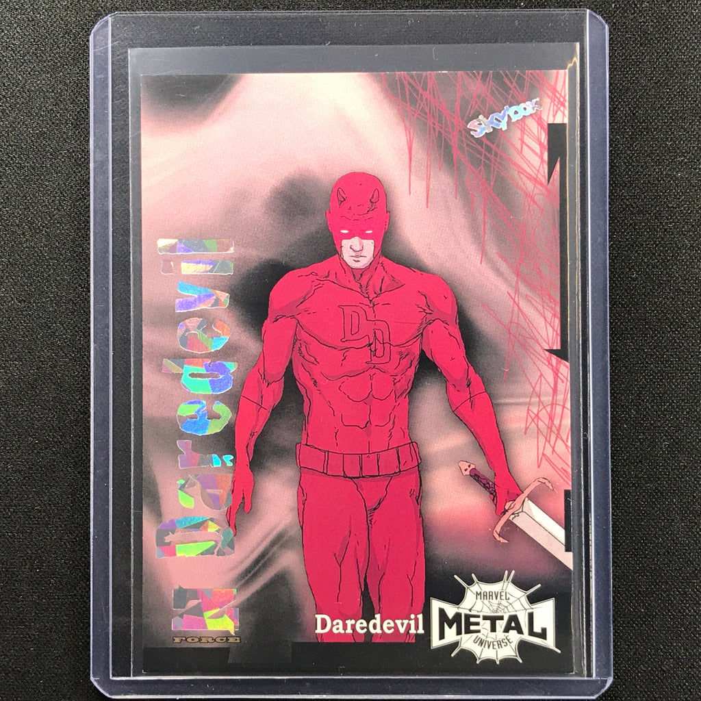 2021-2022 Marvel Spider-man Metal Universe Daredevil Z-force Amazing R ...