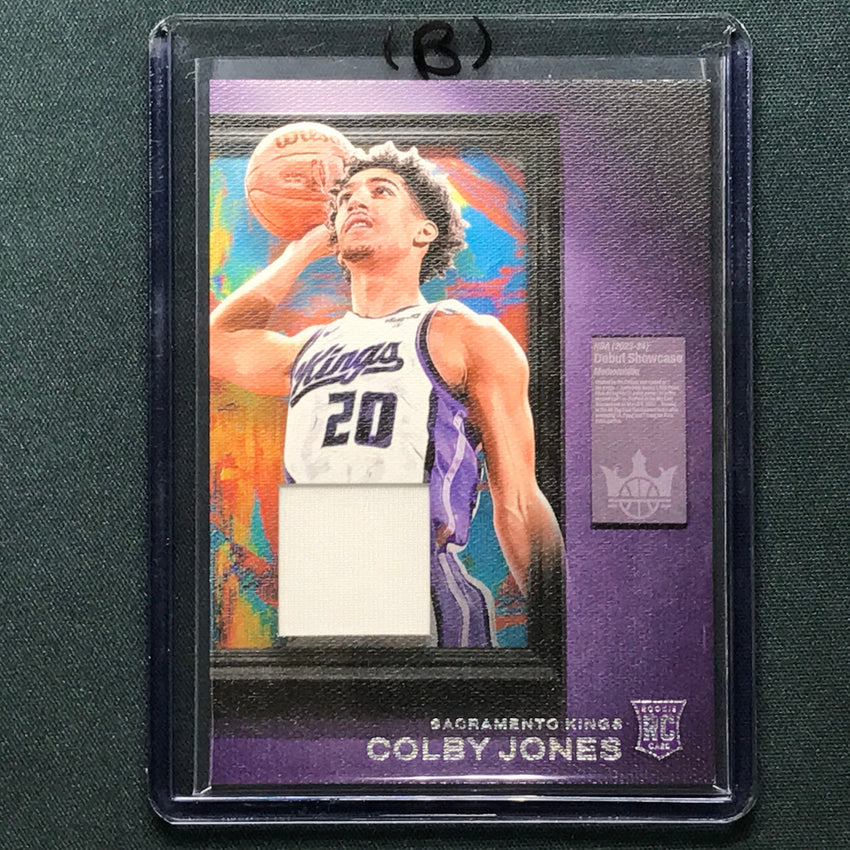 2023-24 Court Kings COLBY JONES Debut Showcase Rookie Jersey #COL (B ...