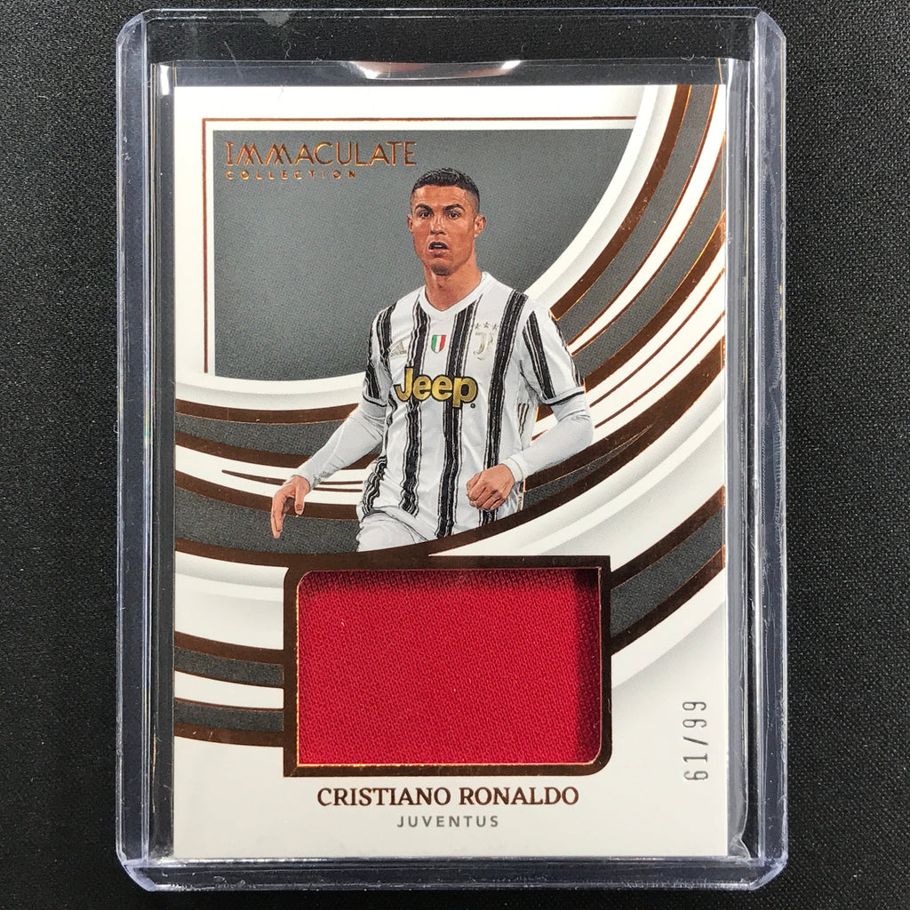 2022-23 Immaculate Cristiano Ronaldo Remarkable Memorabilia Jersey Bro ...