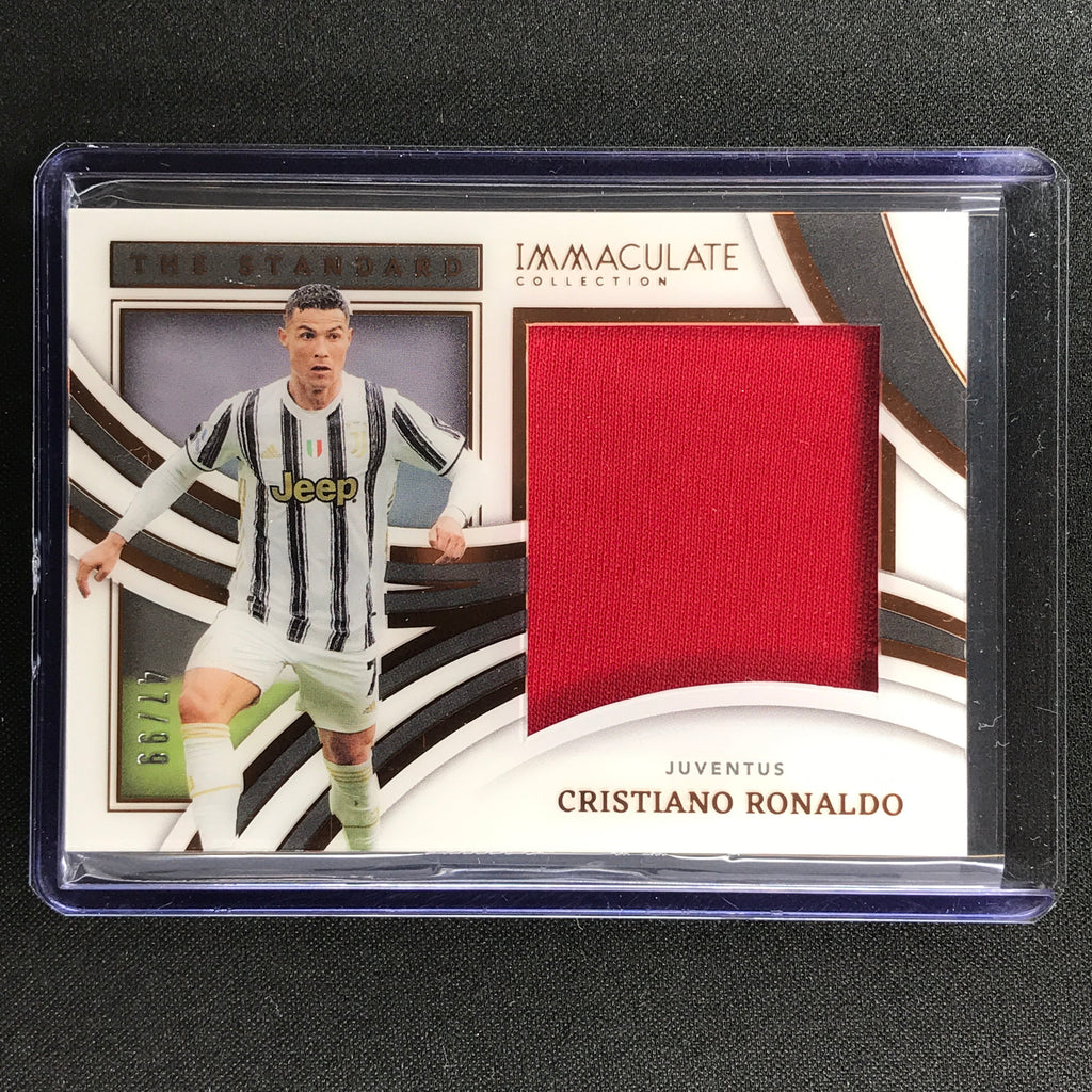 2022-23 Immaculate Cristiano Ronaldo The Standard Jersey Relic Bronze ...