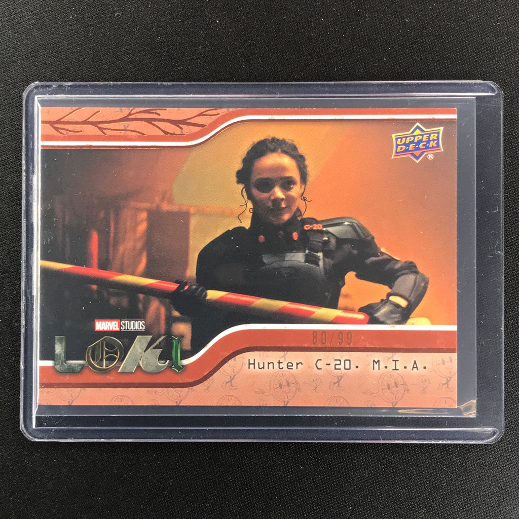 2023 Loki Season 1 Hunter C-20. M.i.a. Base Miss Minutes 80/99 – Cherry ...