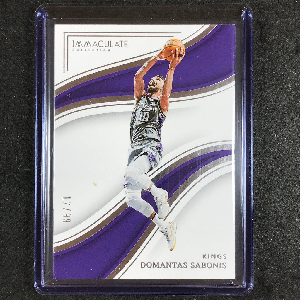 2022-23 Immaculate Domantis Sabonis Base 17/99 – Cherry Collectables