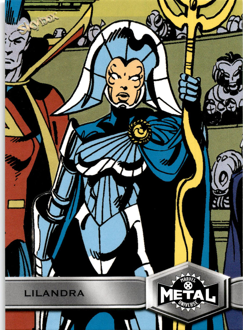 2021 Marvel X-men Metal Universe Lilandra Base High Series No 143 ...