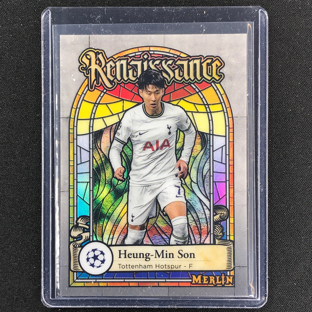 2022-23 Merlin Chrome Uefa Heung-min Son Renaissance Refractor Ssp No ...