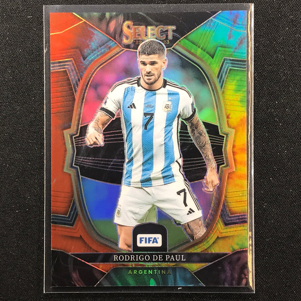 2022-23 Select Fifa Rodrigo De Paul Terrace Tie-dye 45/49 – Cherry ...