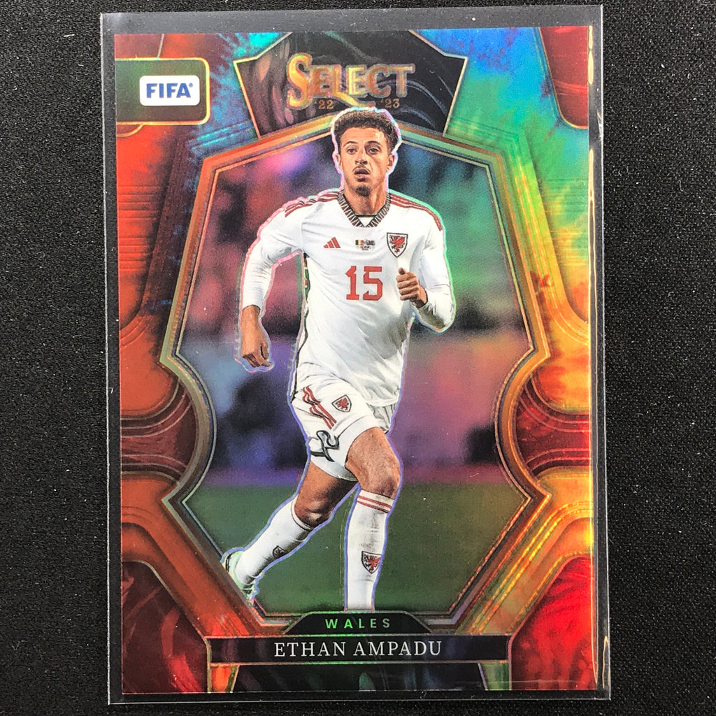 2022-23 Select Fifa Ethan Ampadu Mezzanine Tie-dye 26/49 – Cherry ...