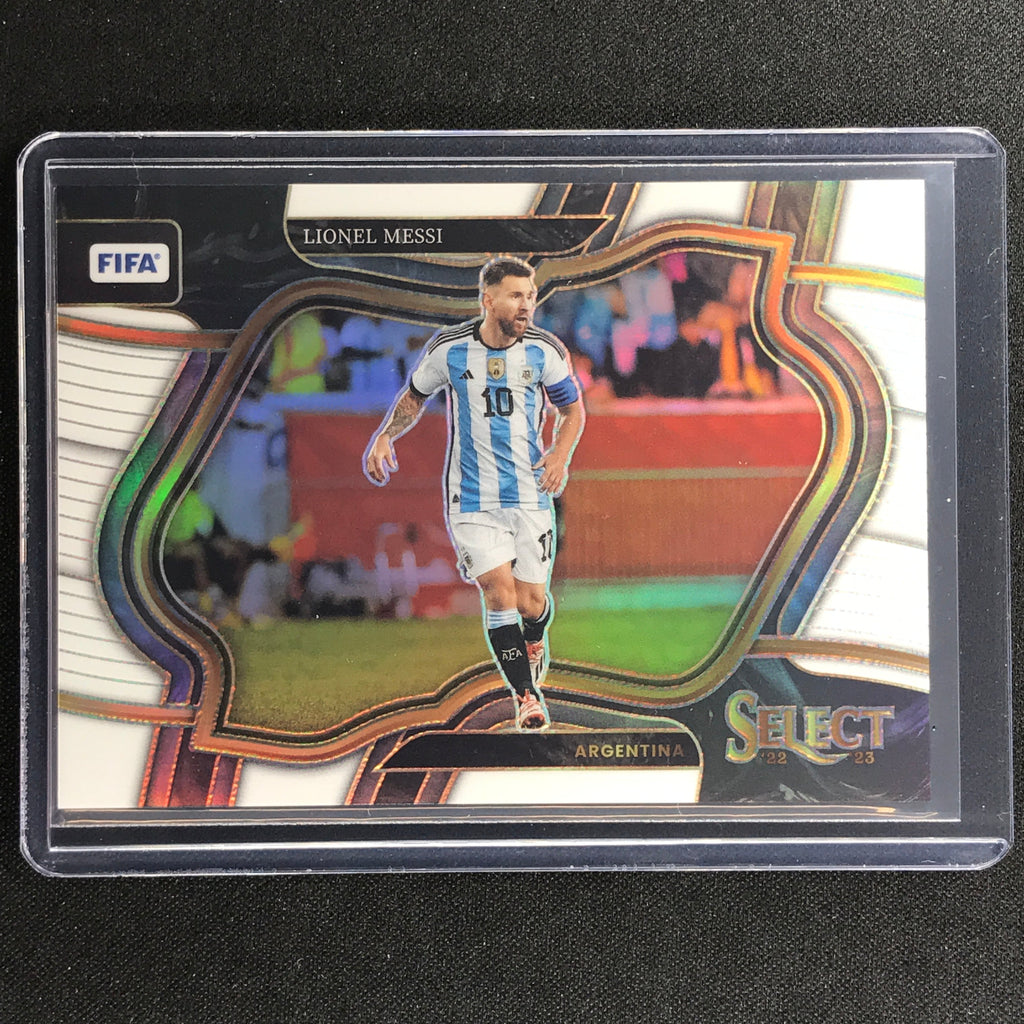 2022-23 Select Fifa Lionel Messi Field Level White 1/20 – Cherry ...