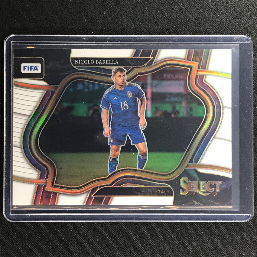 2022-23 Select Fifa Nicolo Barella Field Level White 18/20 – Cherry ...