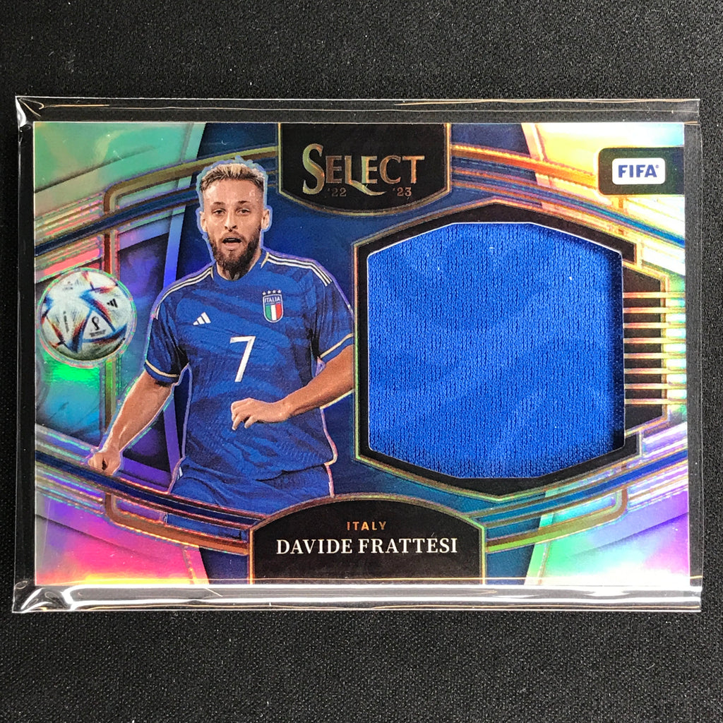2022-23 Select Fifa Davide Frattesi Jumbo Swatch Jersey Relic Silver P ...