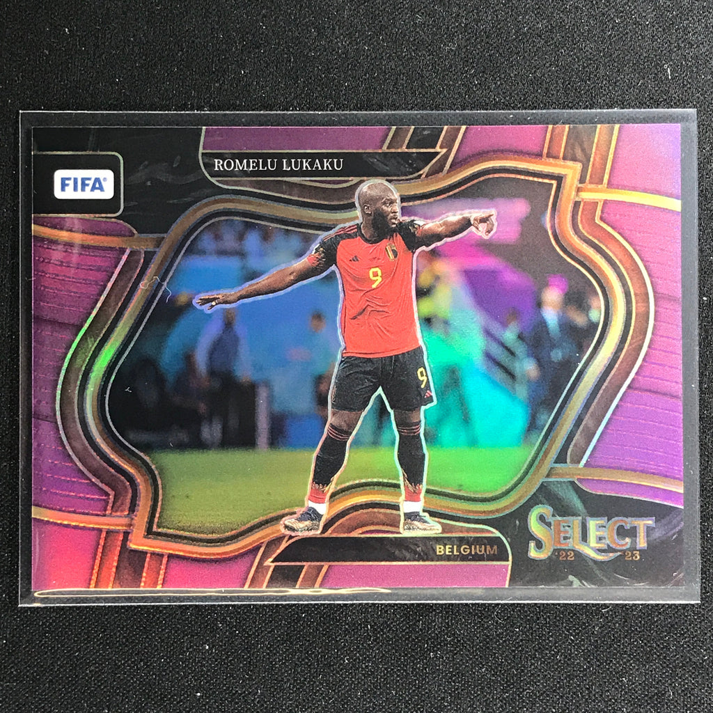 2022-23 Select Fifa Romelu Lukaku Field Level Purple 63/75 No 207 ...