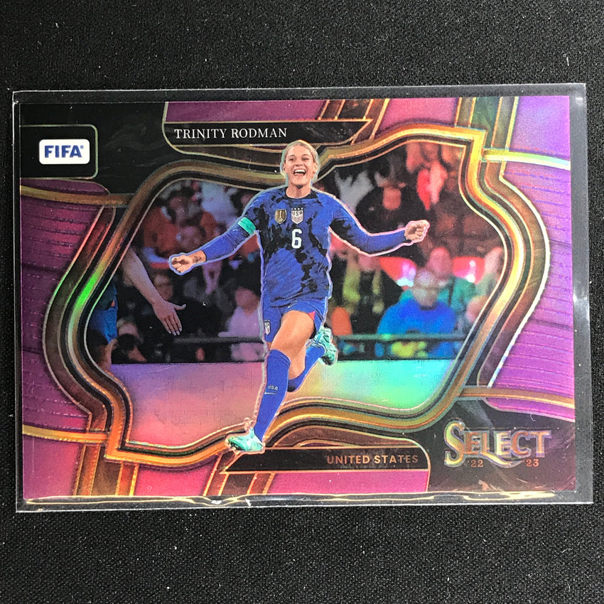 2022-23 Select Fifa Trinity Rodman Field Level Purple 7/75 No 250 ...