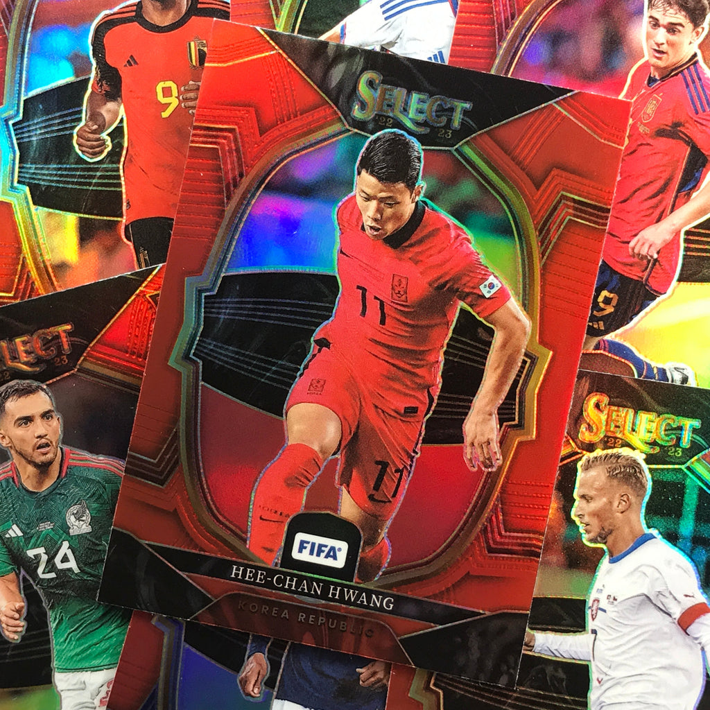 2022-23 Select FIFA ETHAN AMPADU Mezzanine Red #198 – Cherry Collectables