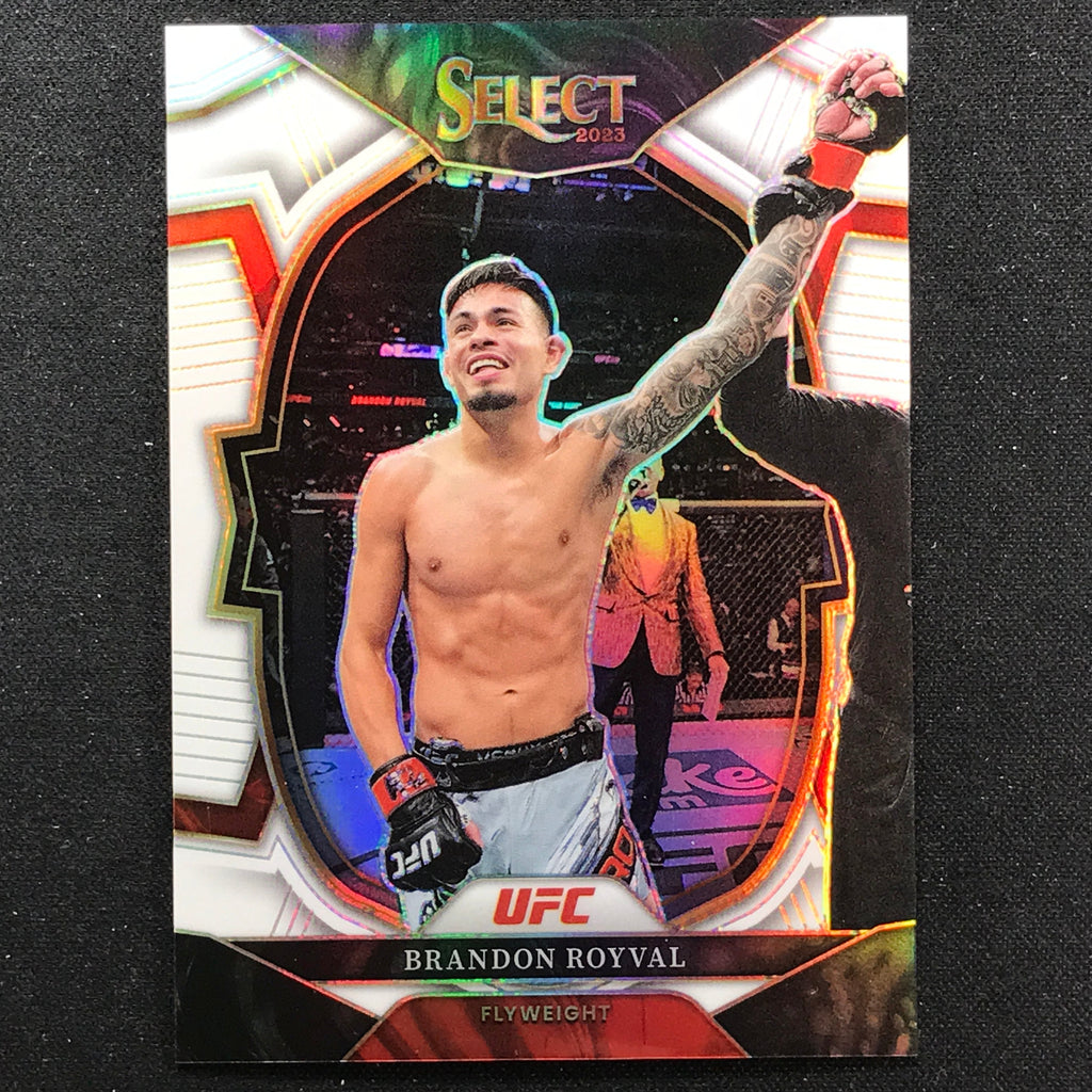 2023 Select Ufc Brandon Royval Concourse White /125 No 30 – Cherry ...