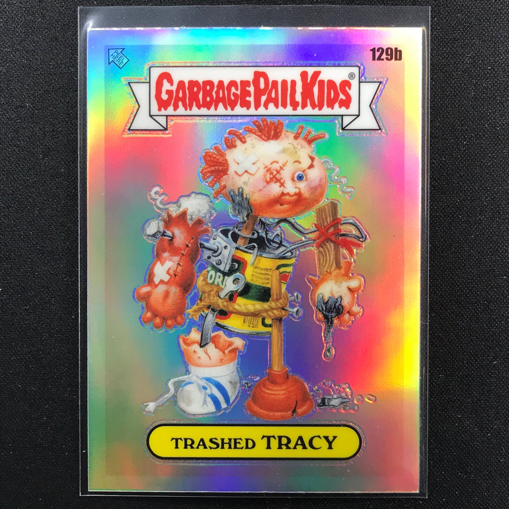 2021 Chrome Garbage Pail Kids GPK OS4 TRASHED TRACY Refractor #129b ...