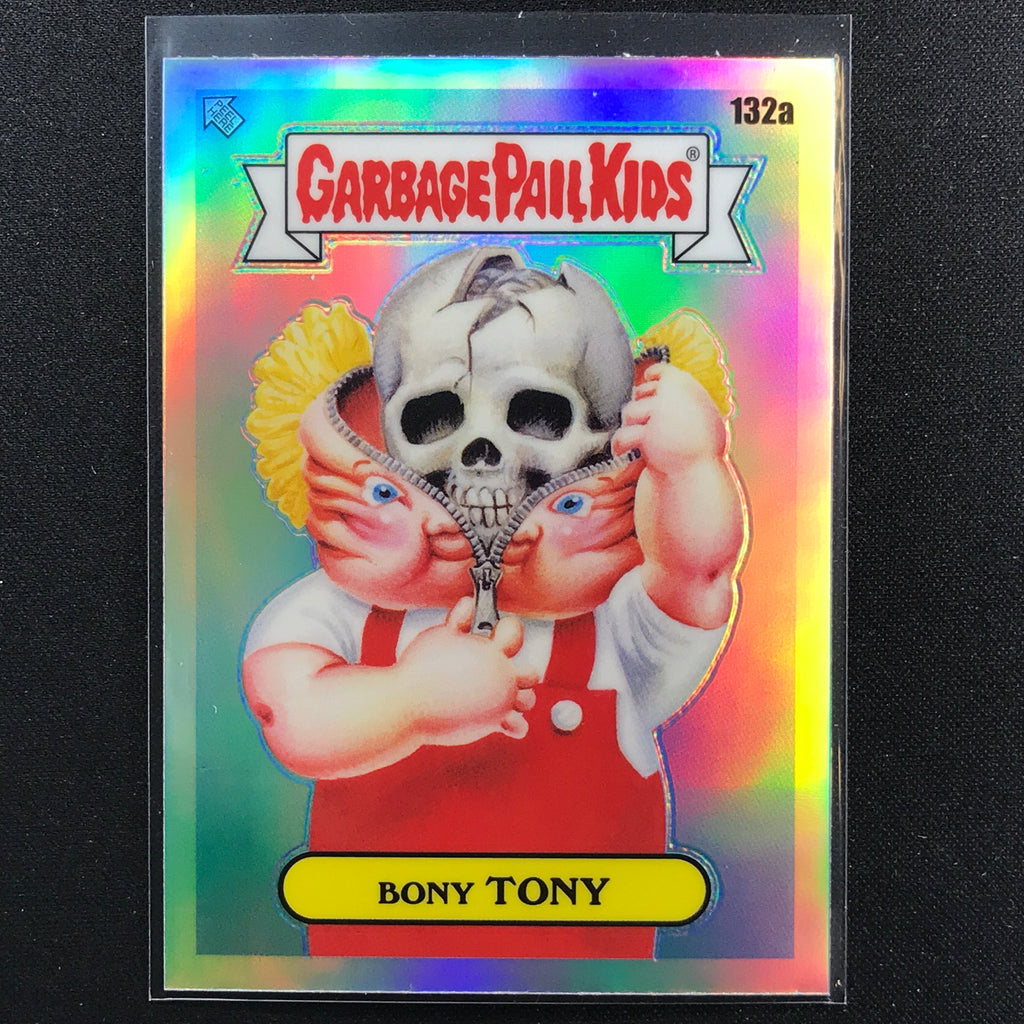 2021 Chrome Garbage Pail Kids Gpk Os4 Bony Tony Refractor No 132a ...