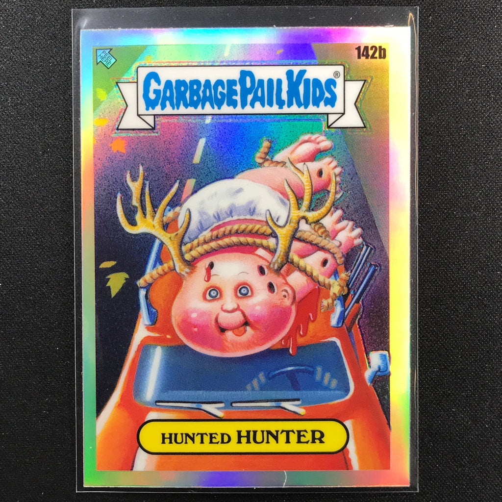 2021 Chrome Garbage Pail Kids Gpk Os4 Hunted Hunter Refractor No 142b ...