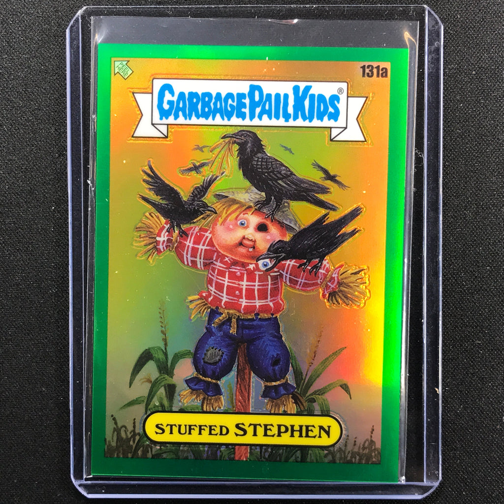 2021 Chrome Garbage Pail Kids GPK OS4 STUFFED STEPHEN Green /299 #131a ...