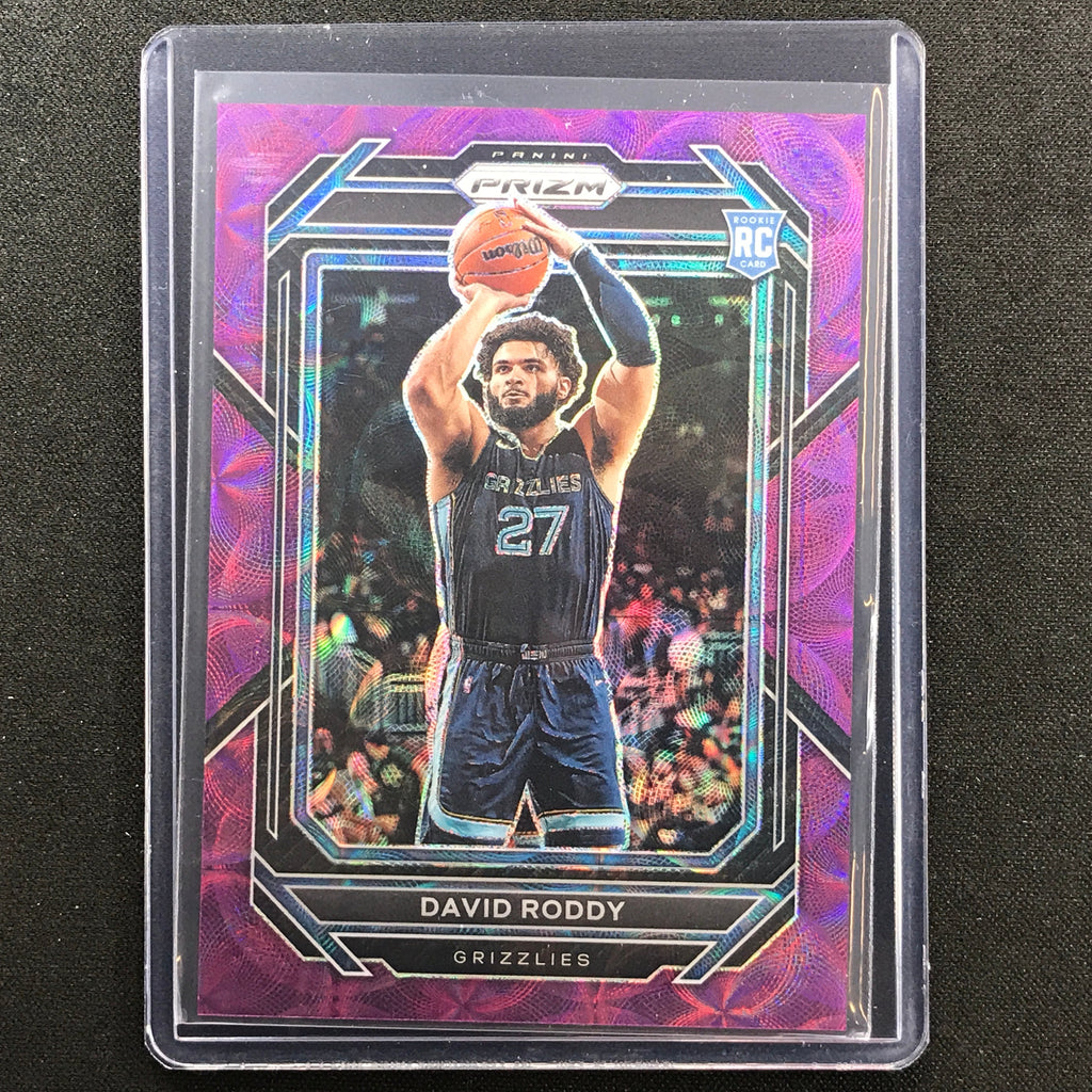 2022-23 Prizm David Roddy Choice Rookie Purple Scope 9/20 – Cherry ...