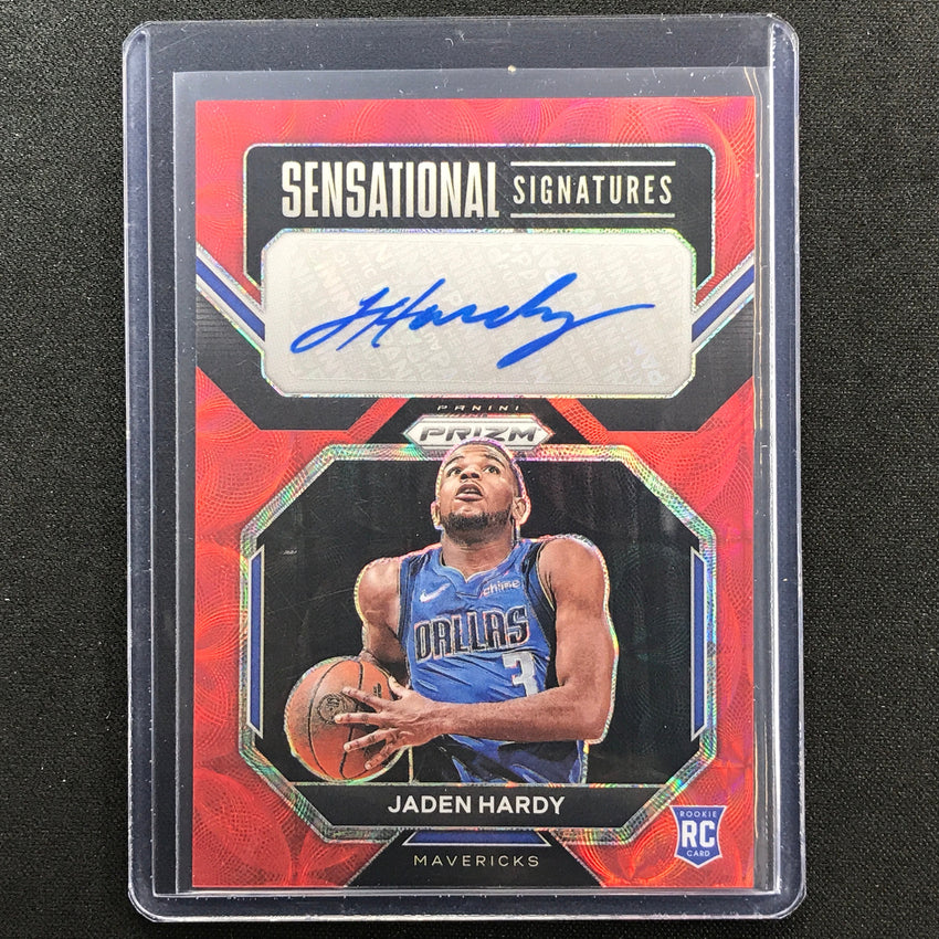 2022-23 Prizm JADEN HARDY Sensational Signatures Rookie Auto Choice Re ...