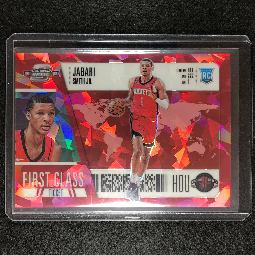 2022-23 Contenders Optic Jabari Smith Jr. First Class Ticket Rookie Re – Cherry Collectables