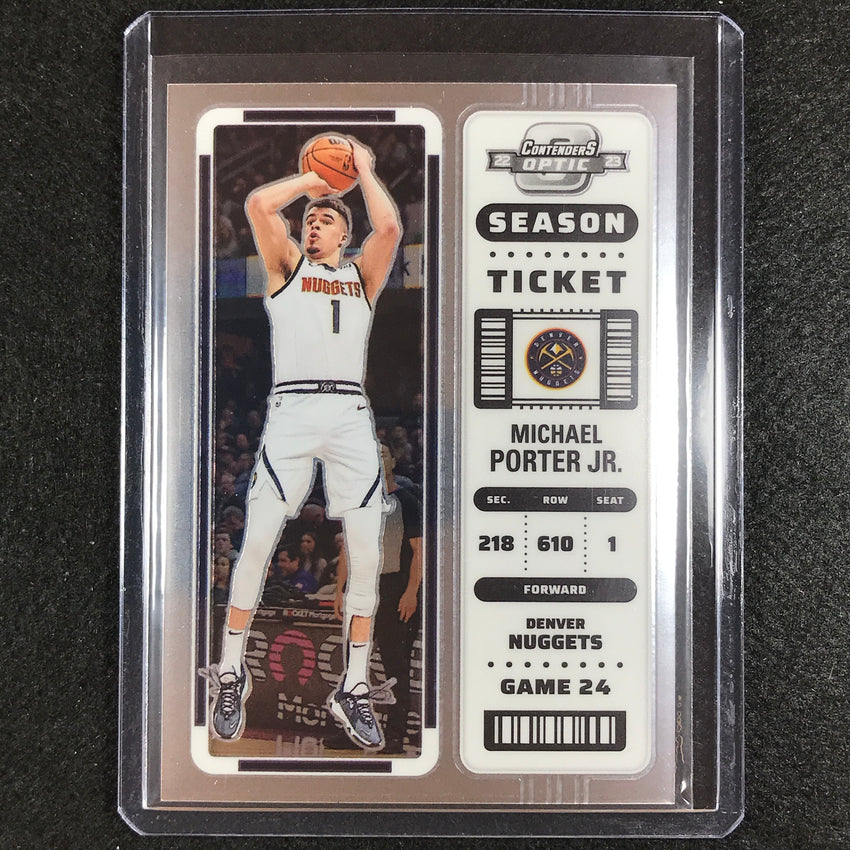 2022-23 Contenders Optic MICHAEL PORTER JR. Season Ticket Base #49 ...