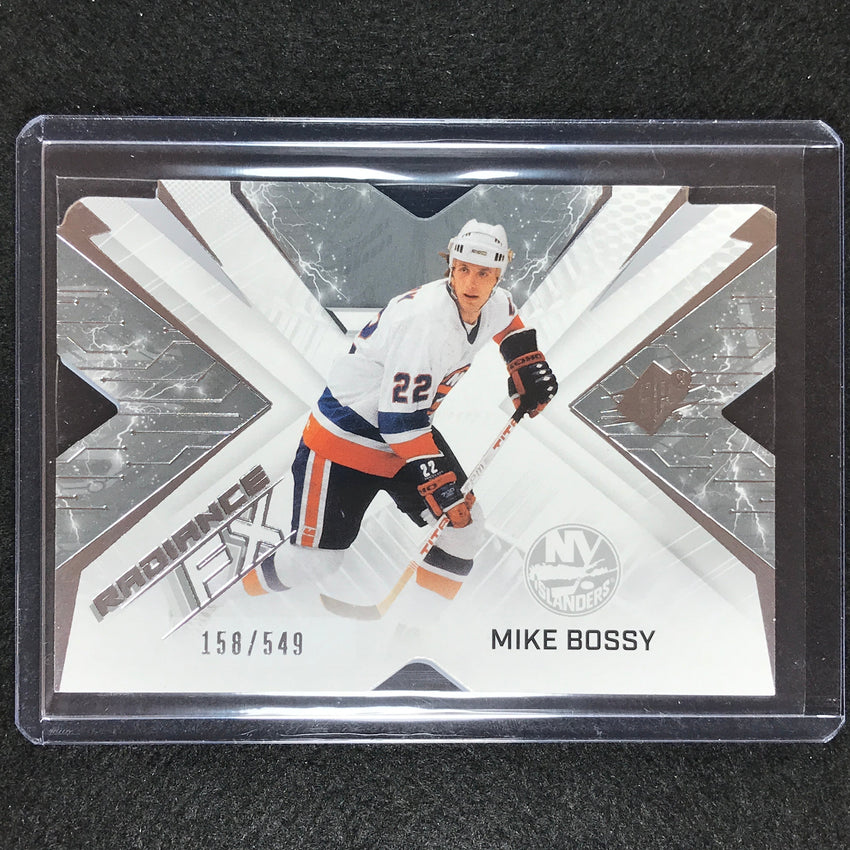 2022-23 Spx Nhl Mike Bossy Radiance Fx Veteran Silver 158/549 – Cherry ...