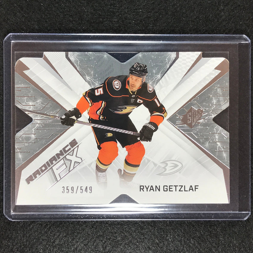 2022-23 Spx Nhl Ryan Getzlaf Radiance Fx Veteran Silver 359/549 ...