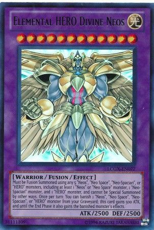 Elemental Hero Divine Neos - Lcgx-en077 - Ultra Rare Unlimited – Cherry ...