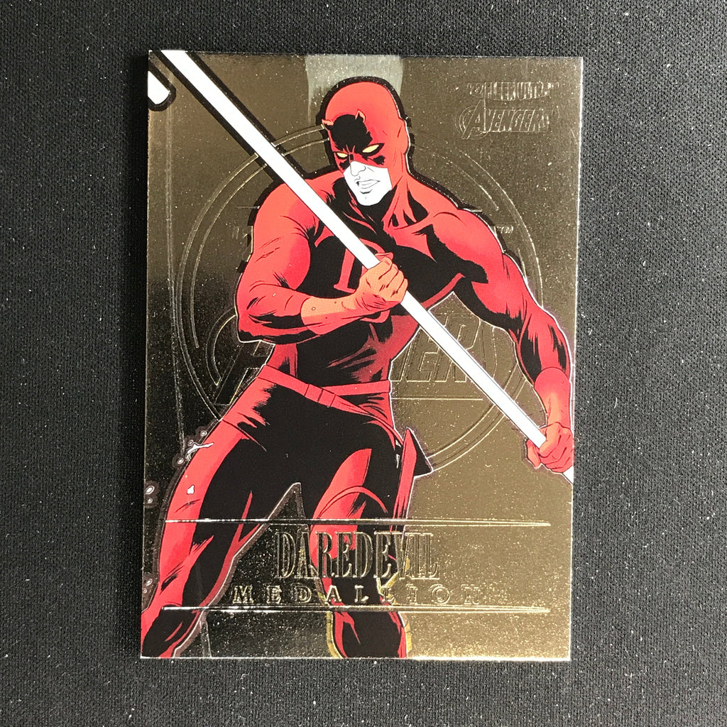 2022 Fleer Ultra Avengers DAREDEVIL Medallions Base #10 – Cherry ...