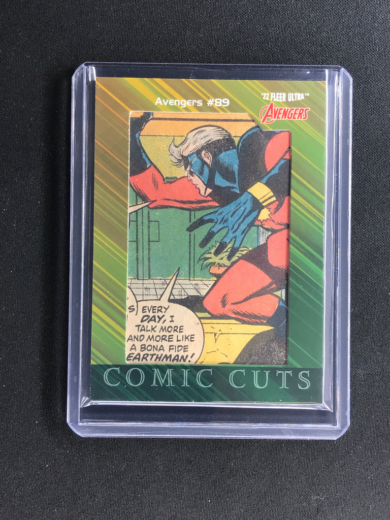 2022 Fleer Ultra Avengers AVENGERS #89 CC-AVG89 Comic Clippings Cuts 1 ...