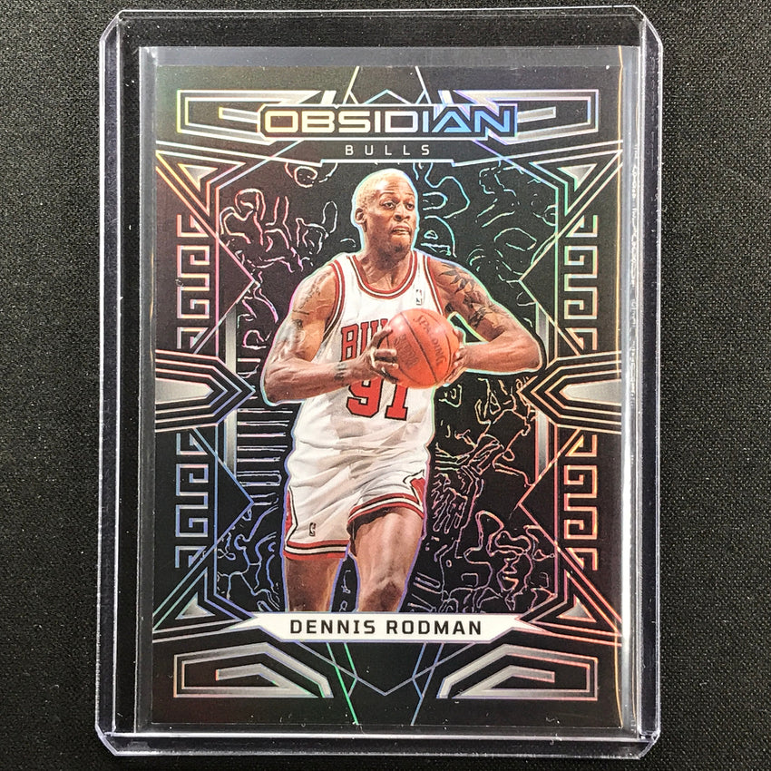 2022-23 Obsidian Dennis Rodman Base Silver Prizm No 135 – Cherry ...