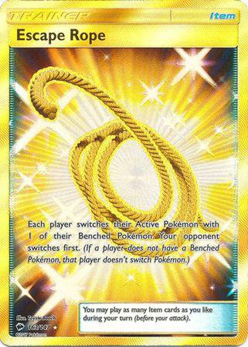 SECRET RARE Escape Rope - 163/147 - Burning Shadows – Cherry Collectables