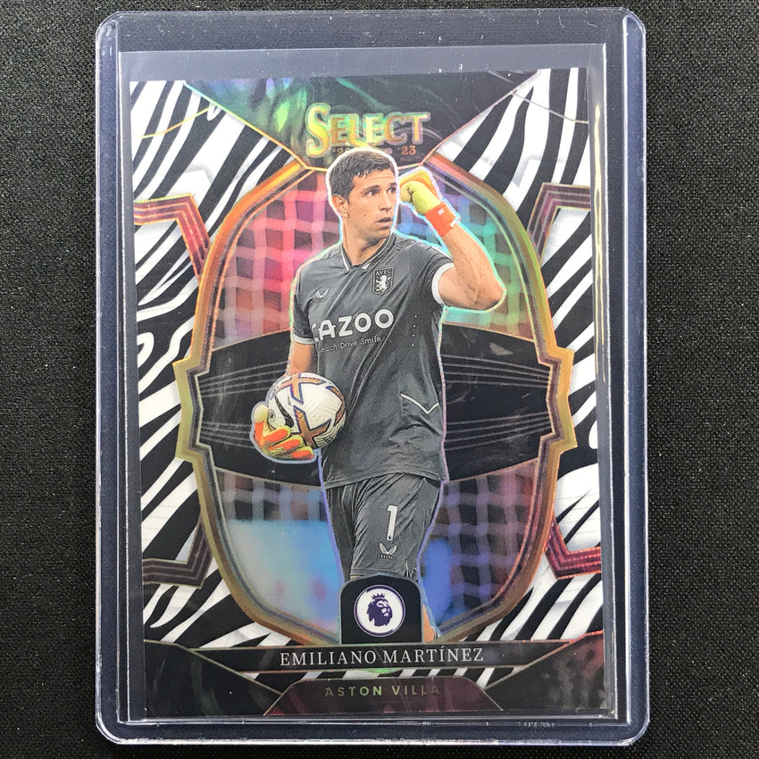 2022-23 Select Epl Emiliano Martinez Terrace Zebra 4/25 – Cherry ...