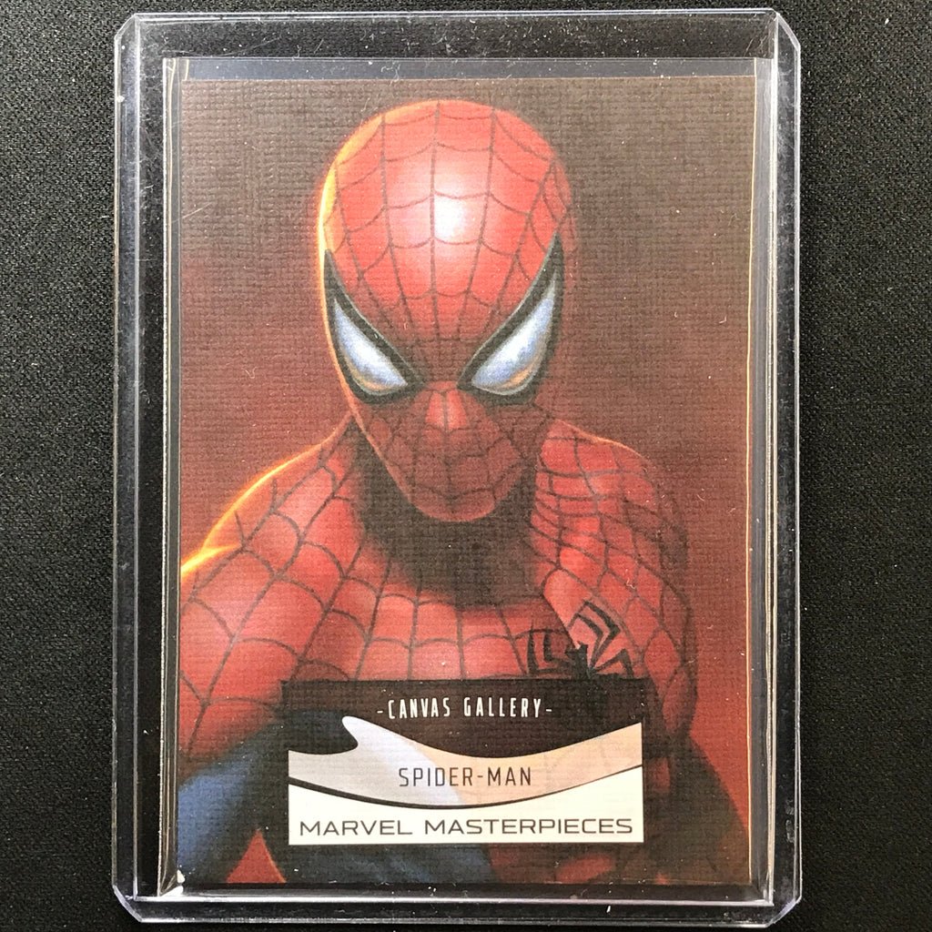 2022 Marvel Masterpieces SPIDER-MAN Base Canvas Gallery Base #95 ...