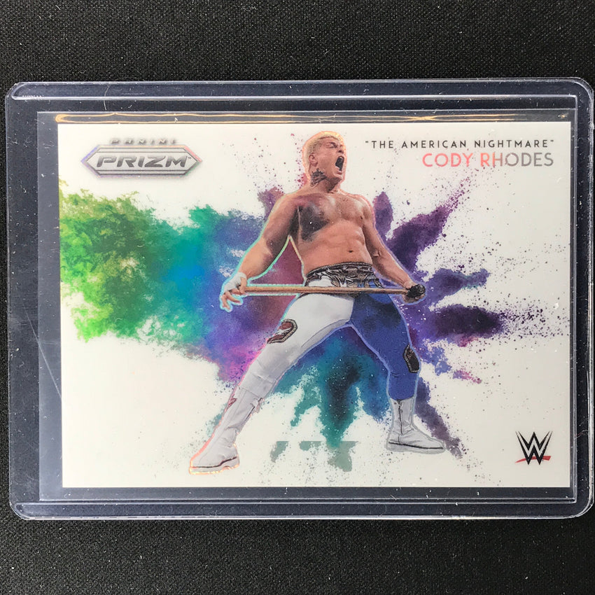 2023 Prizm Wwe The American Nightmare Cody Rhodes Color Blast Ssp No 4 ...