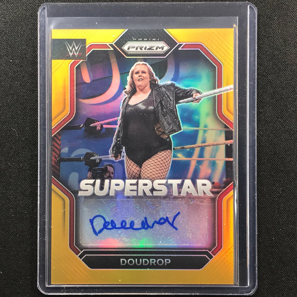 2023 Prizm Wwe Doudrop Superstar Signatures Auto Gold 7/10 – Cherry ...