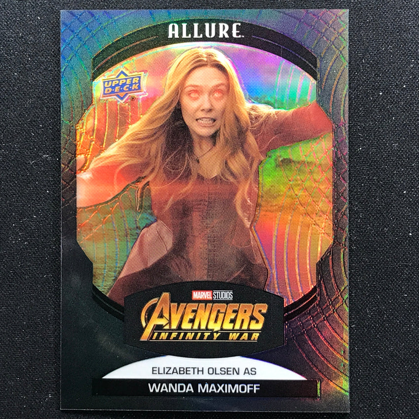 2022 Marvel Allure Elizabeth Olsen As Wanda Maximoff Storm 19/199 No 8 ...
