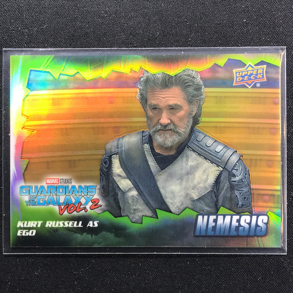 2022 Marvel Allure Kurt Russell As Ego Nemesis Green Quartz Rainbow 29 ...