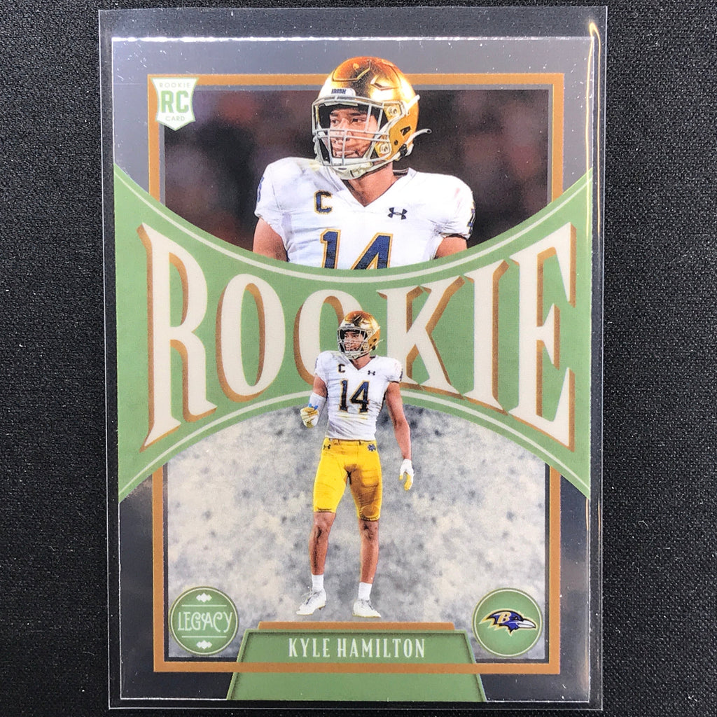 2022 Legacy KYLE HAMILTON Rookie Premium Edition Base #172 – Cherry ...