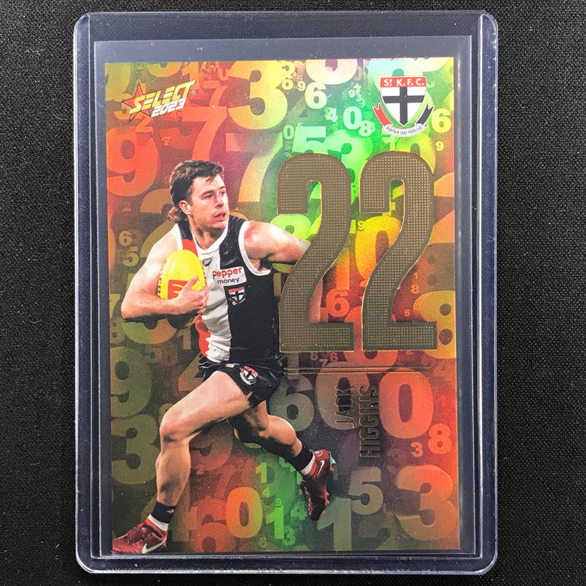 2023 Footy Stars Jack Higgins Numbers 149/255 – Cherry Collectables