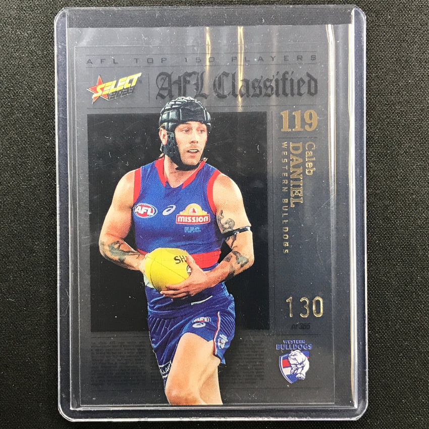 2023 Footy Stars Caleb Daniel Afl Classified No 119 130/365 – Cherry ...
